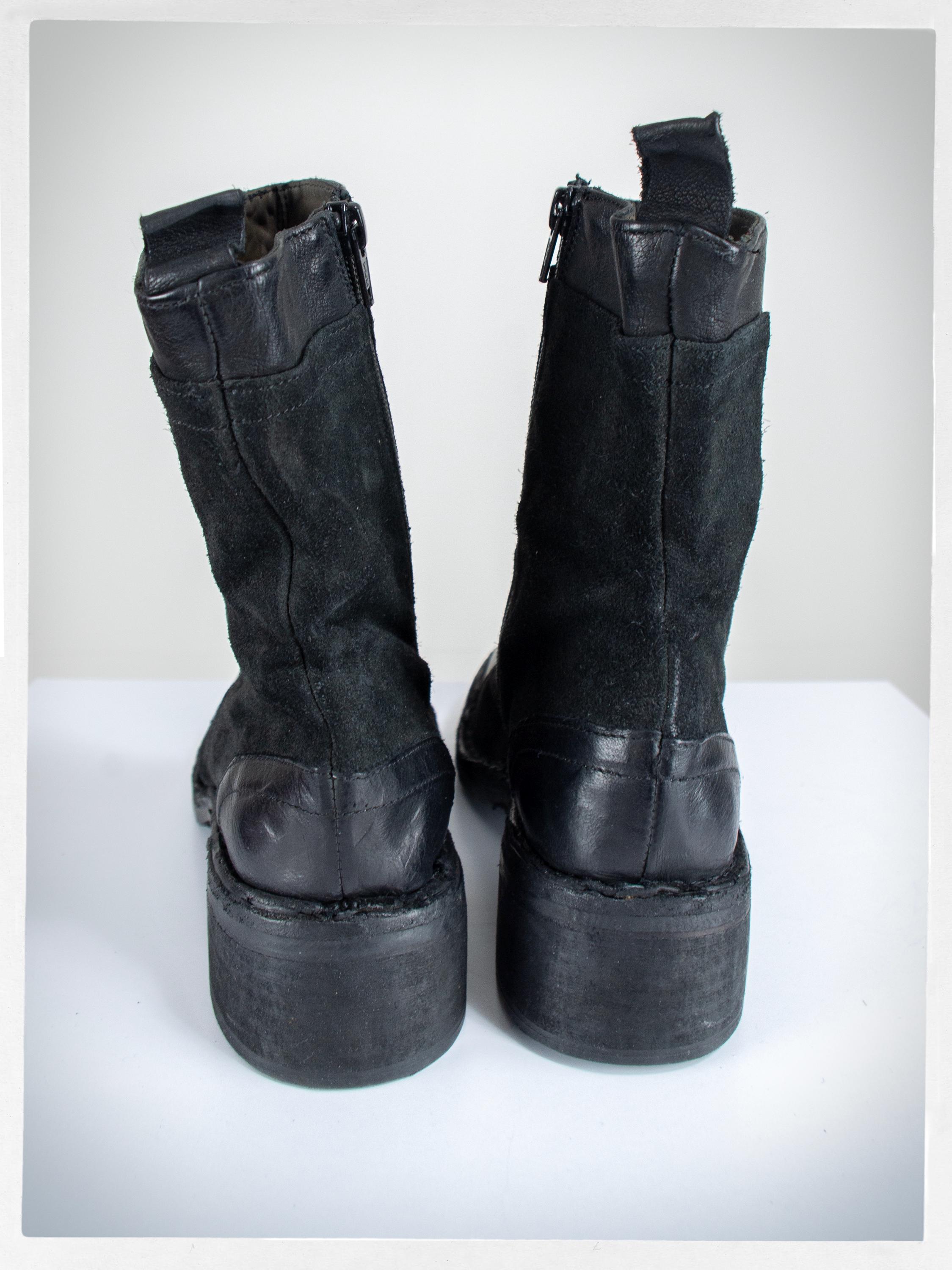 Preloved Black Boots, G.O.A.T Italian Booties, Designer Booties, Artsy ...