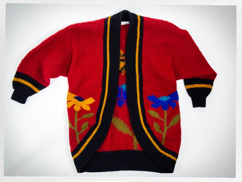 Retro 80s Cardigan, 90s Wool Cardigan, Vintage Fashion, Cozy Mohair ...