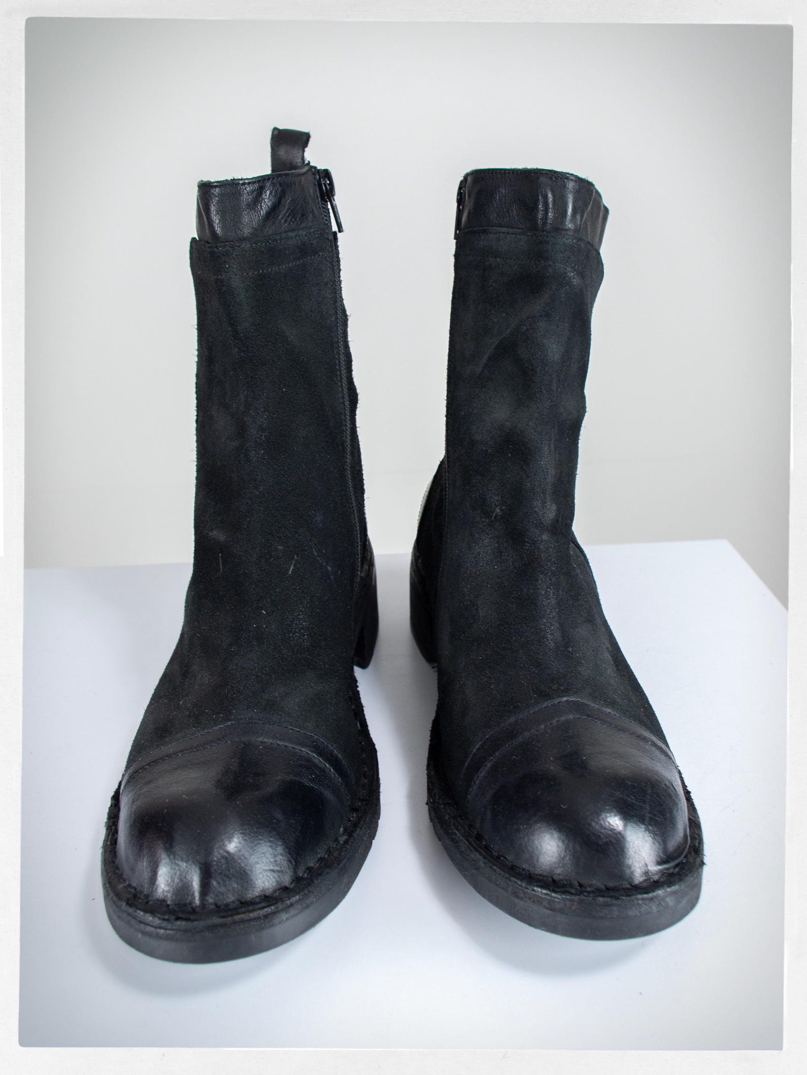 Preloved Black Boots, G.O.A.T Italian Booties, Designer Booties, Artsy ...