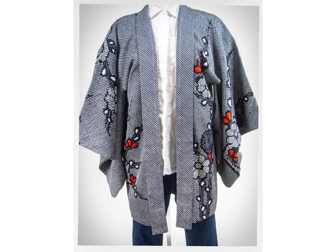 Vintage Half Kimono, Haori Kimono, Japanese Fashion, Vintage Fashion ...