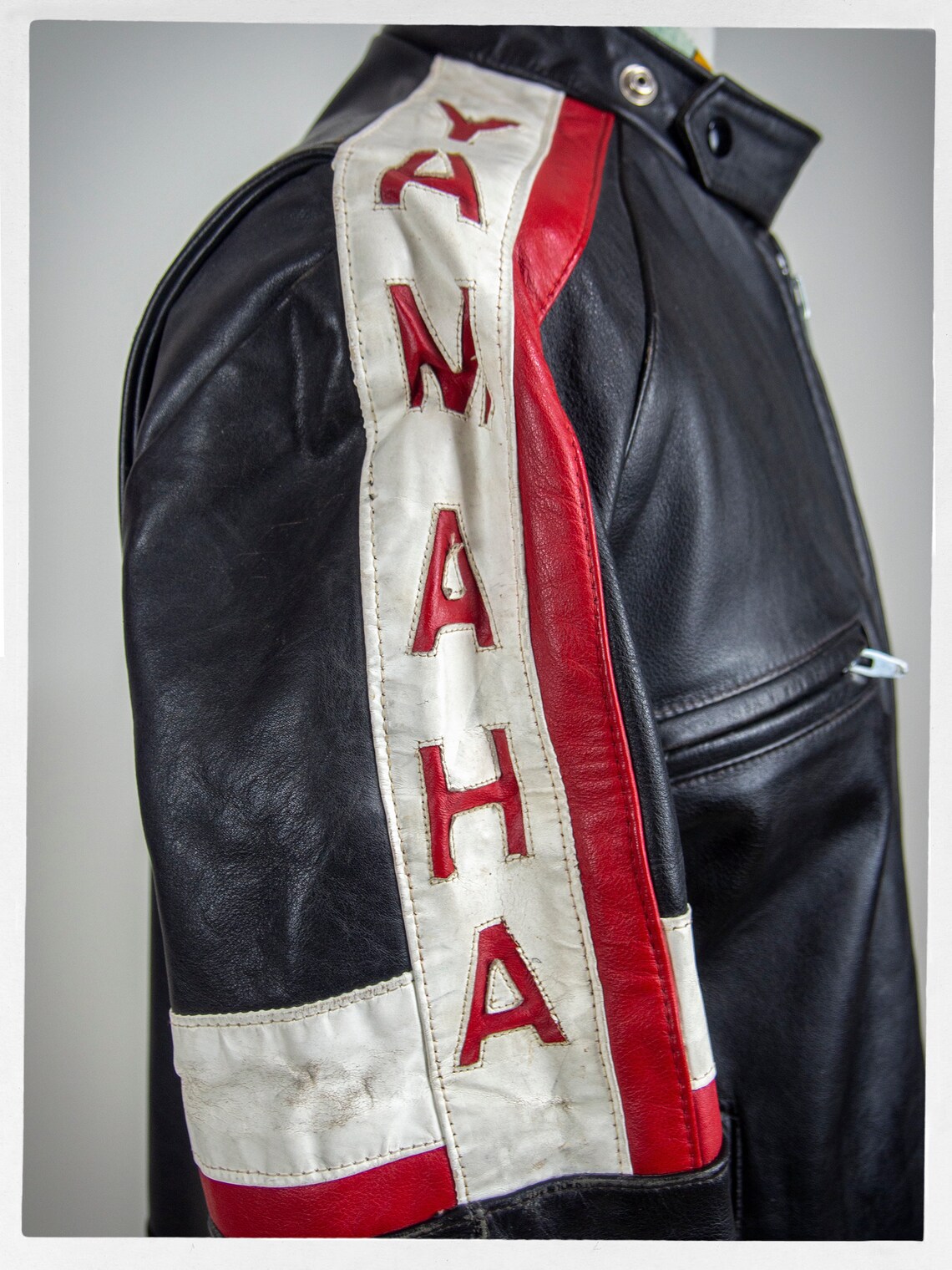 Retro 70s Motorcycle Jacket, Cafe Racer Jacket, 80s Motorcycle Jacket ...