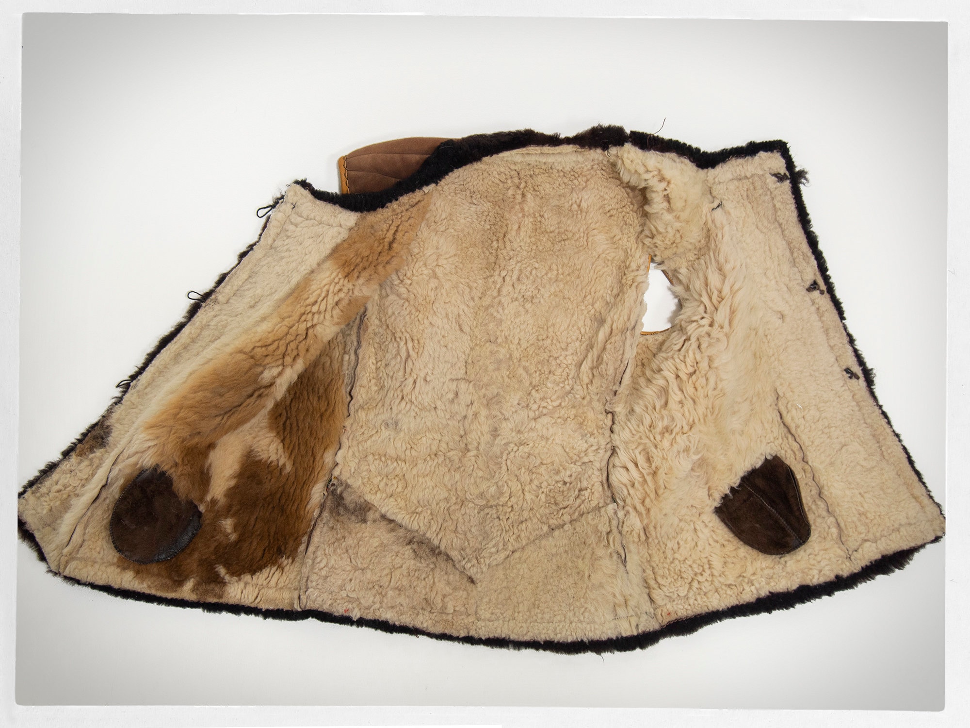 Vintage Folk Art Vest Sheep Skin Vest Ukrainian Vest | Etsy