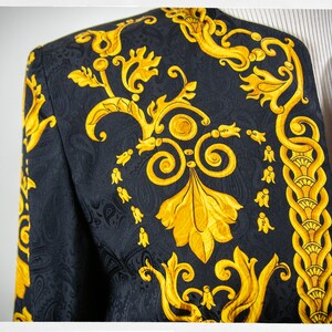 Retro 80s Modern Silk ROCOCO Suit, 70s Silk BAROQUE Suit, Vintage ...