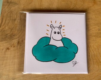 Moomin Birthday Card - Etsy UK