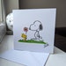 Hand Drawn Snoopy and Woodstock Card Birthday Handmade Cute Wedding ...