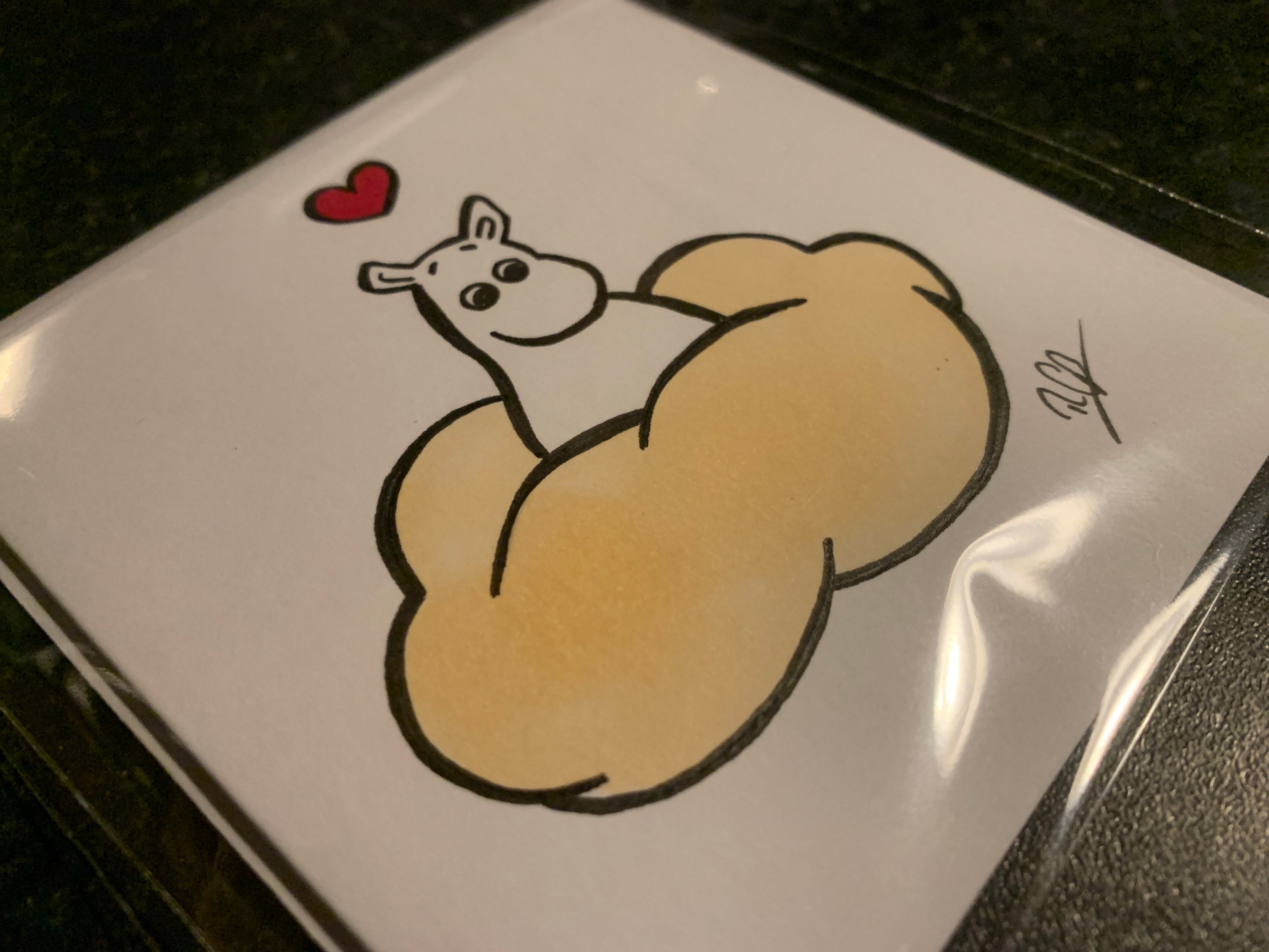 Hand Drawn Moomin Card Anniversary Thank You Wedding - Etsy UK