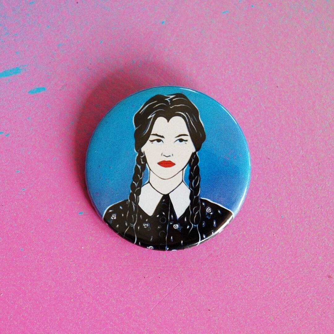 Wednesday Badge, the Addams Family Wednesday Addams, 90s Films, 1990s ...