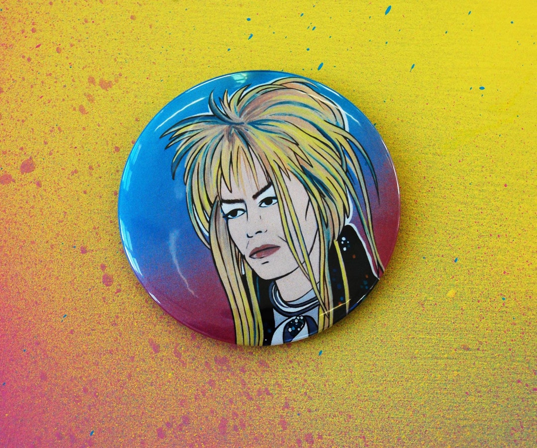 Goblin King Pocket Mirror, the Labyrinth 80s Film, David Bowie Jareth ...