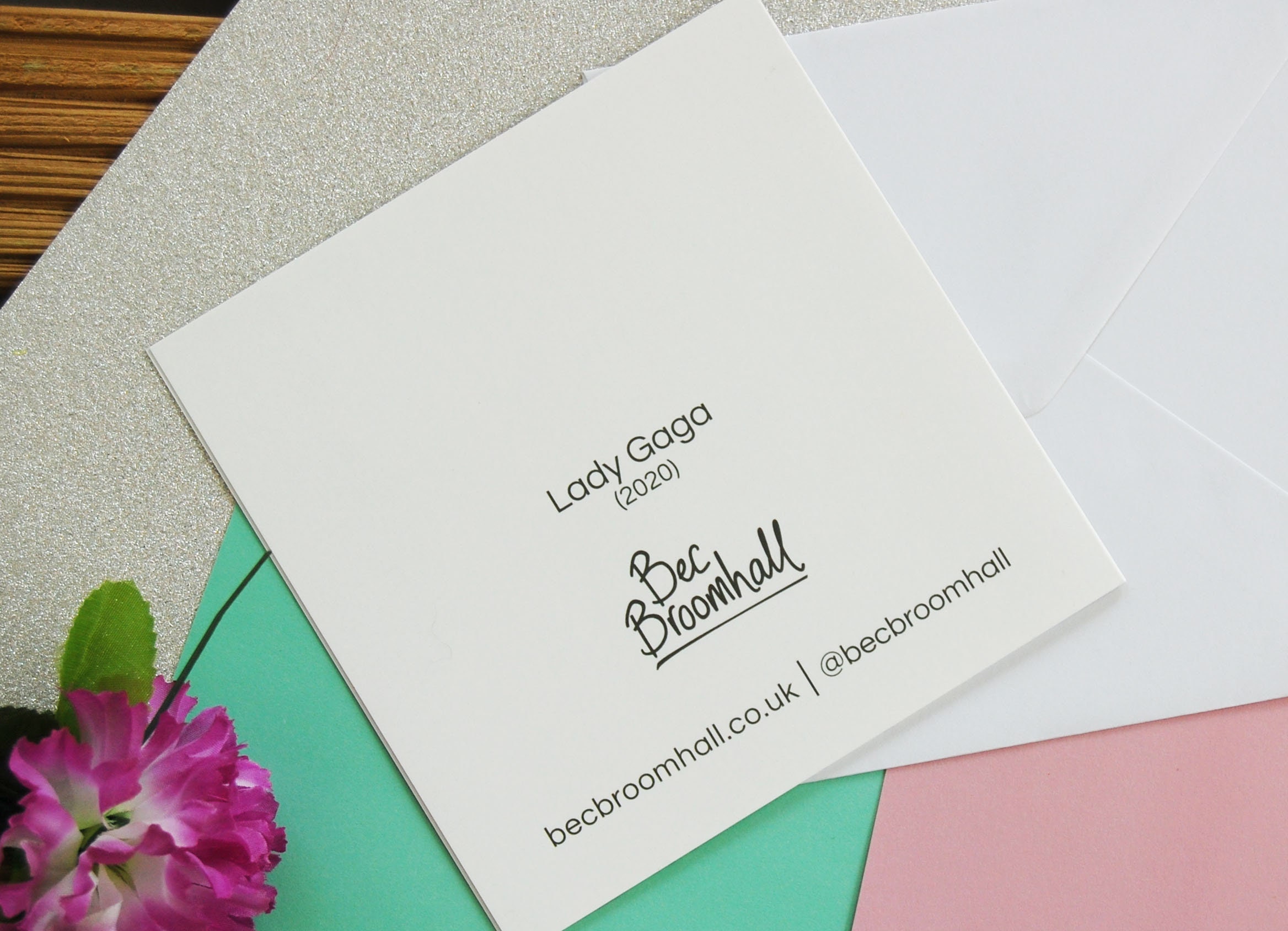 Lady Gaga Card Lady Gaga Greetings Card With Lightening Bolt - Etsy.de