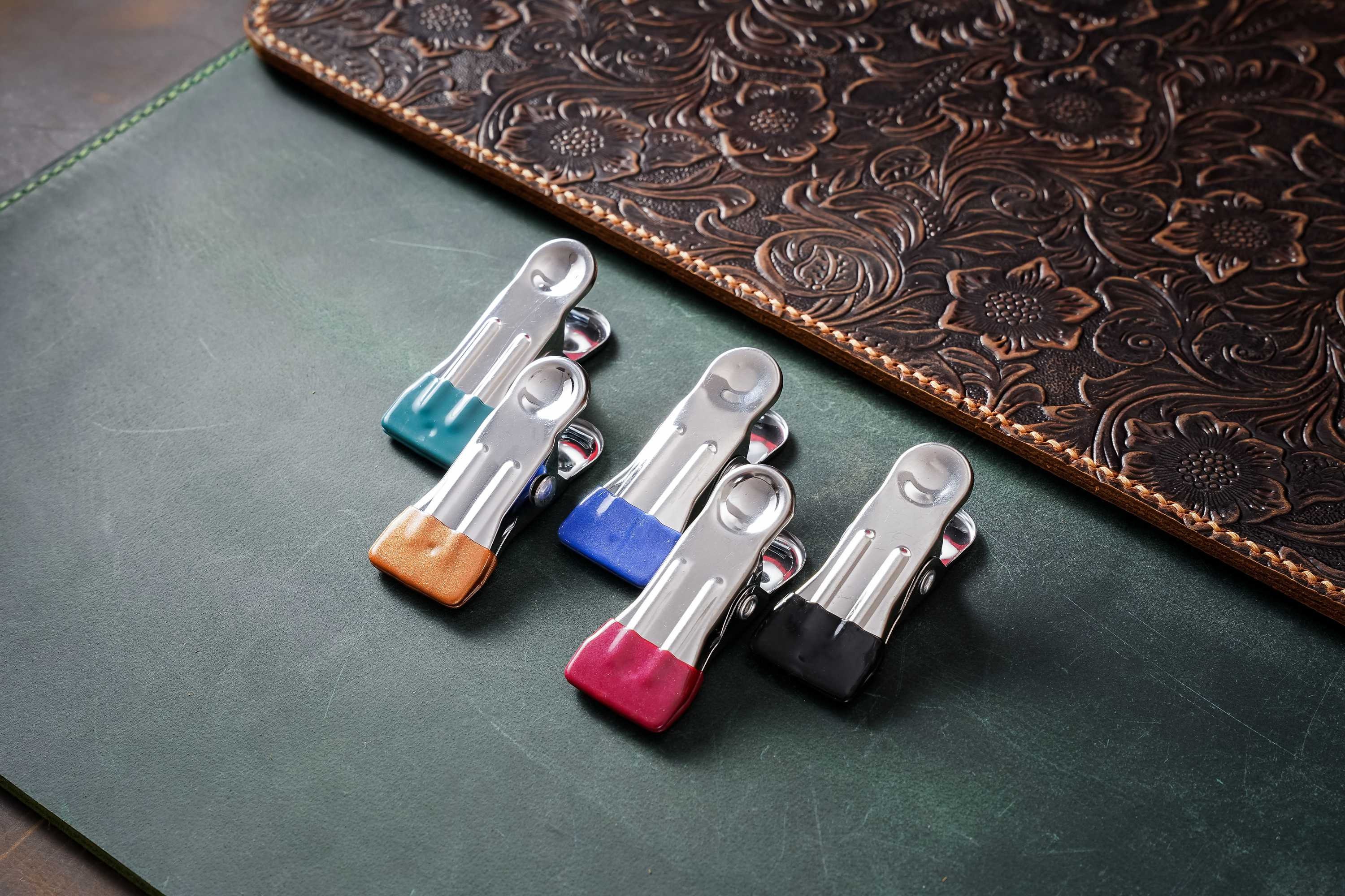 5 PCS Metal Spring Clamp With Rubber Tips Small Craft Clamp - Etsy