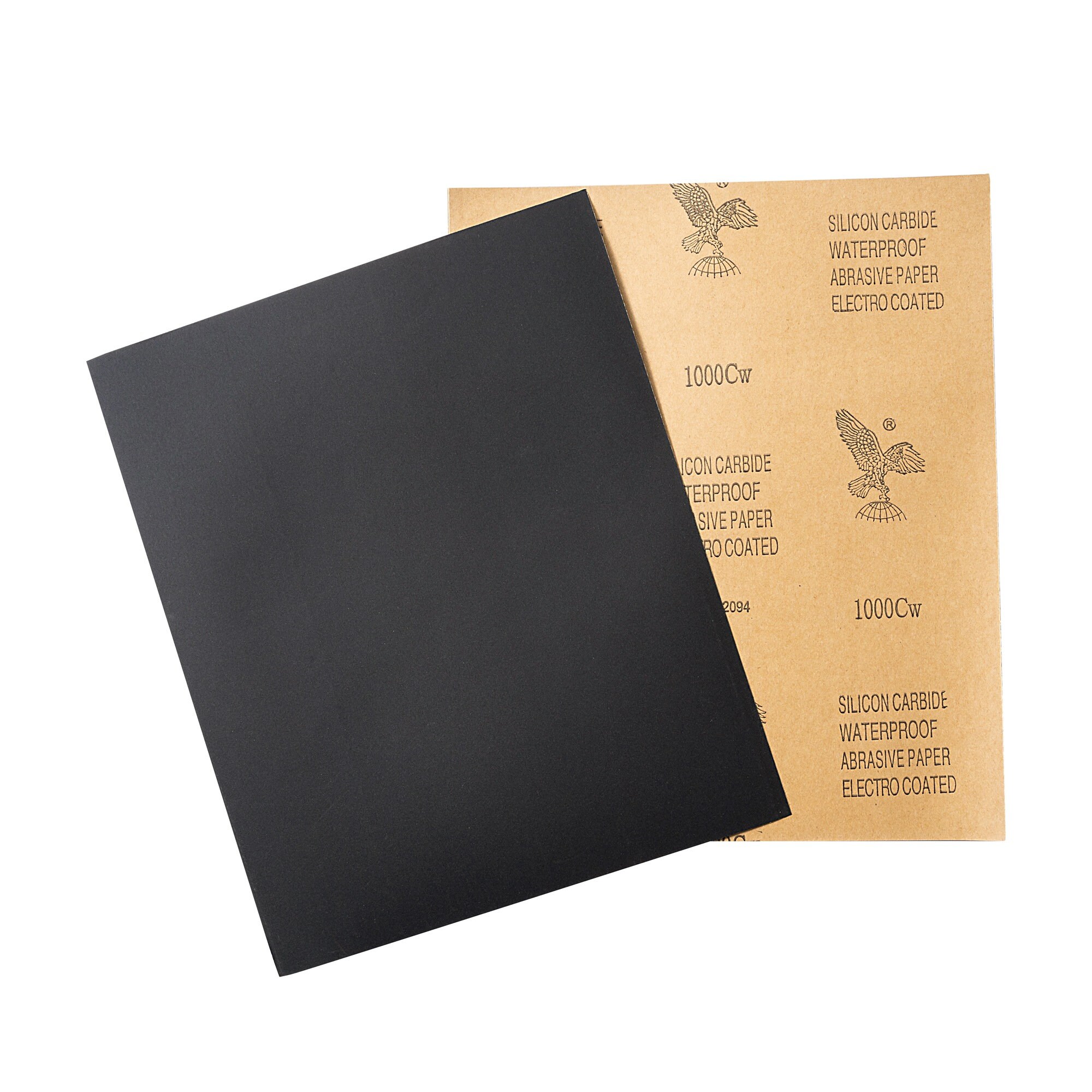 Wet and Dry Sandpaper A4 Size Coarse to Fine 400, 600, 800, 1000, 1500 ...