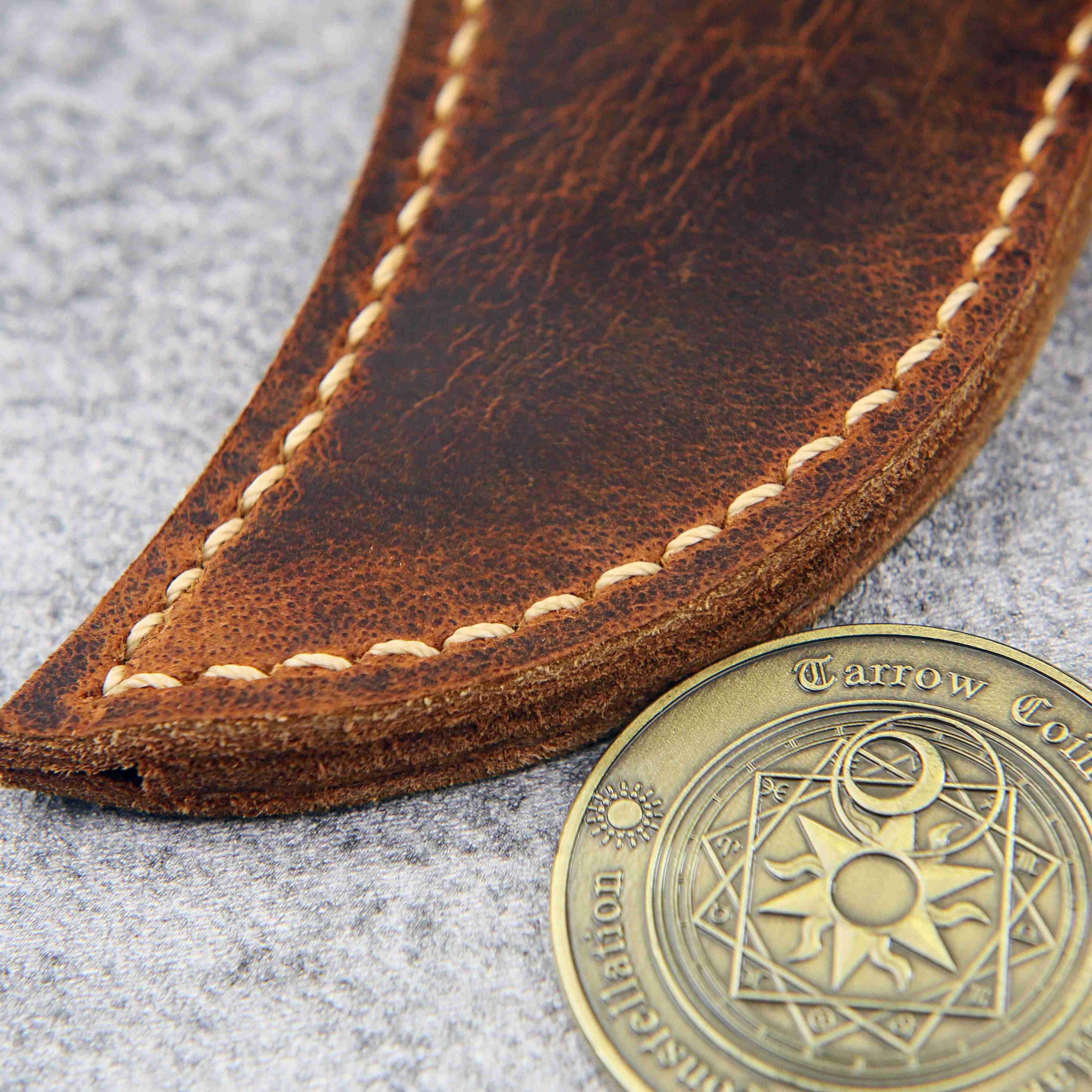 Custom Leather Sheath for Buck 119 120, Full-grain Hand-stitched Knife ...