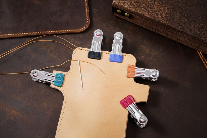 5 PCS Metal Spring Clamp With Rubber Tips , Small Craft Clamp for ...