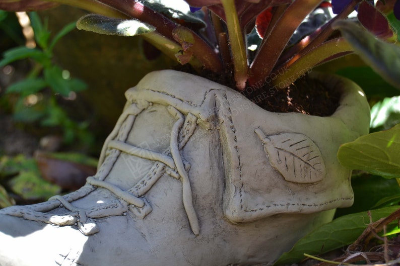 Pixie Boot Planter - Fairy Stone Garden Ornament - Etsy