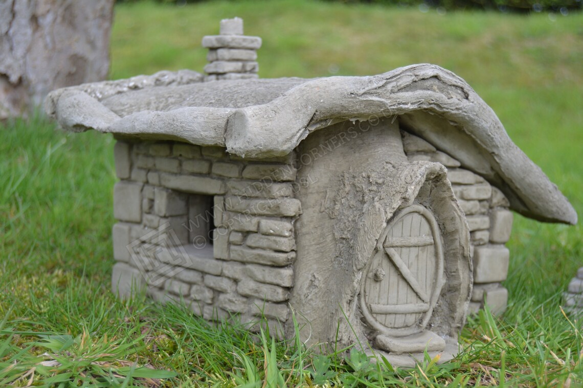 Turf Lodge Fairy Garden Stone Garden Ornament | Etsy UK