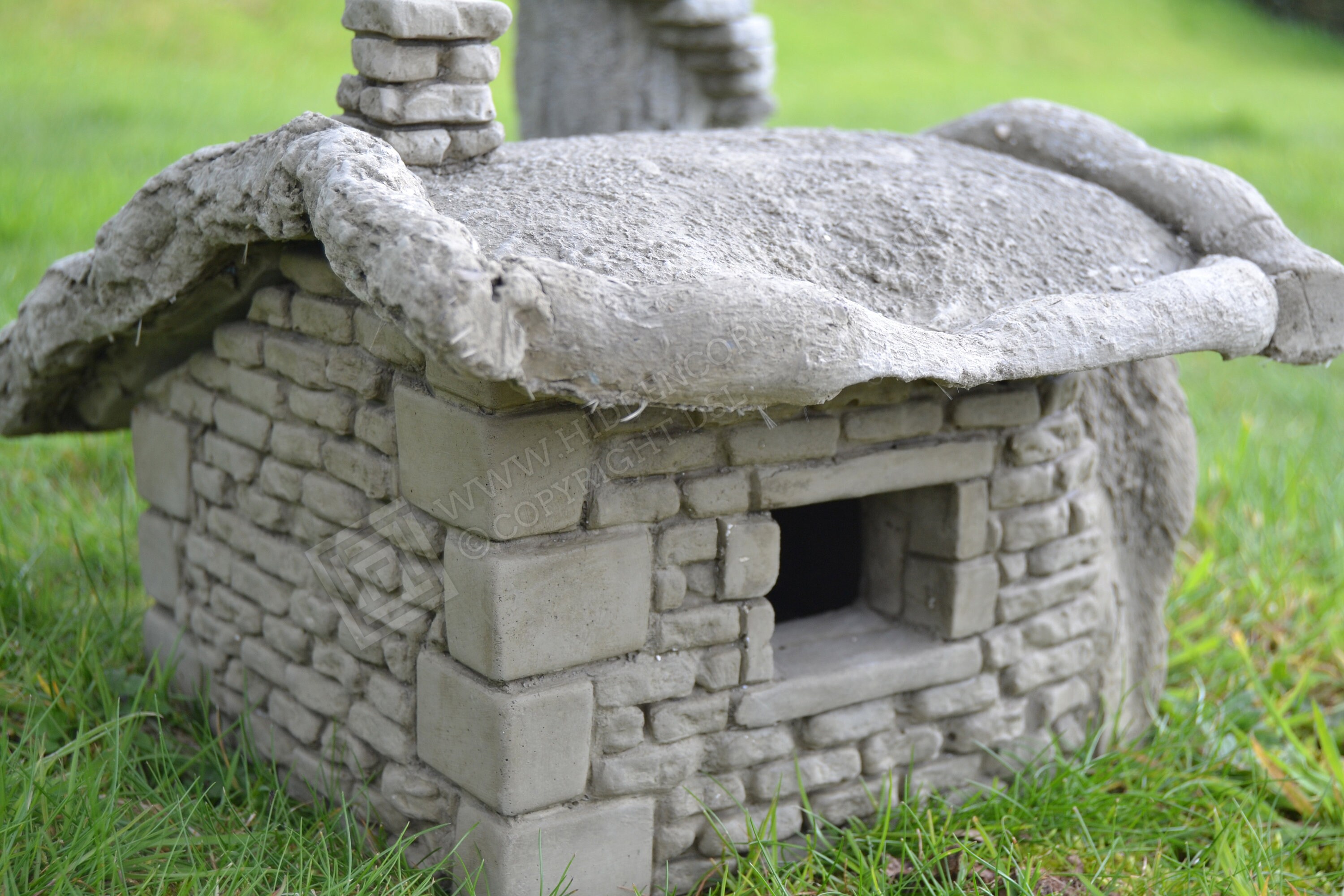 Turf Lodge Fairy Garden Stone Garden Ornament | Etsy UK