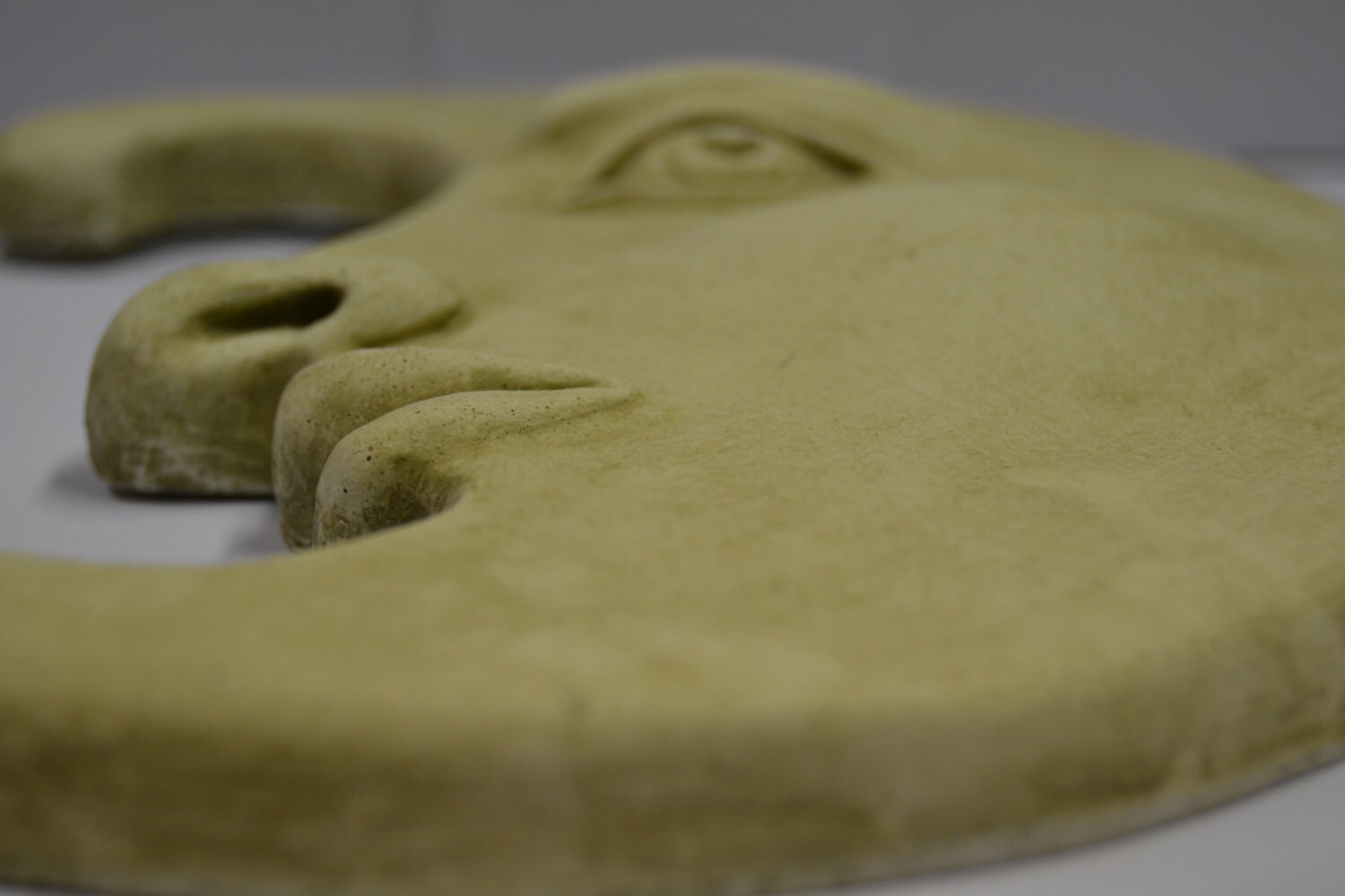 Moon Wall Plaque Stone Garden Ornament | Etsy