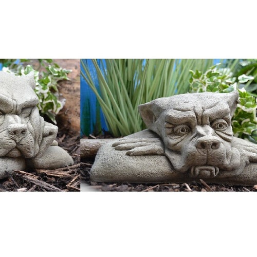 Ernie the Gargoyle Stone Garden Ornament - Etsy UK