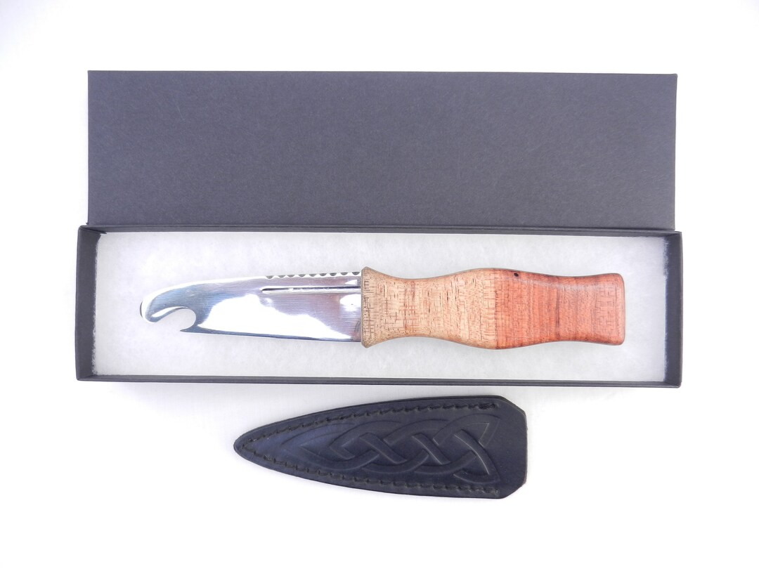 Sgian Brew in African Bubinga, Kilt Knife, Scottish Knife, Sgian Dubh ...
