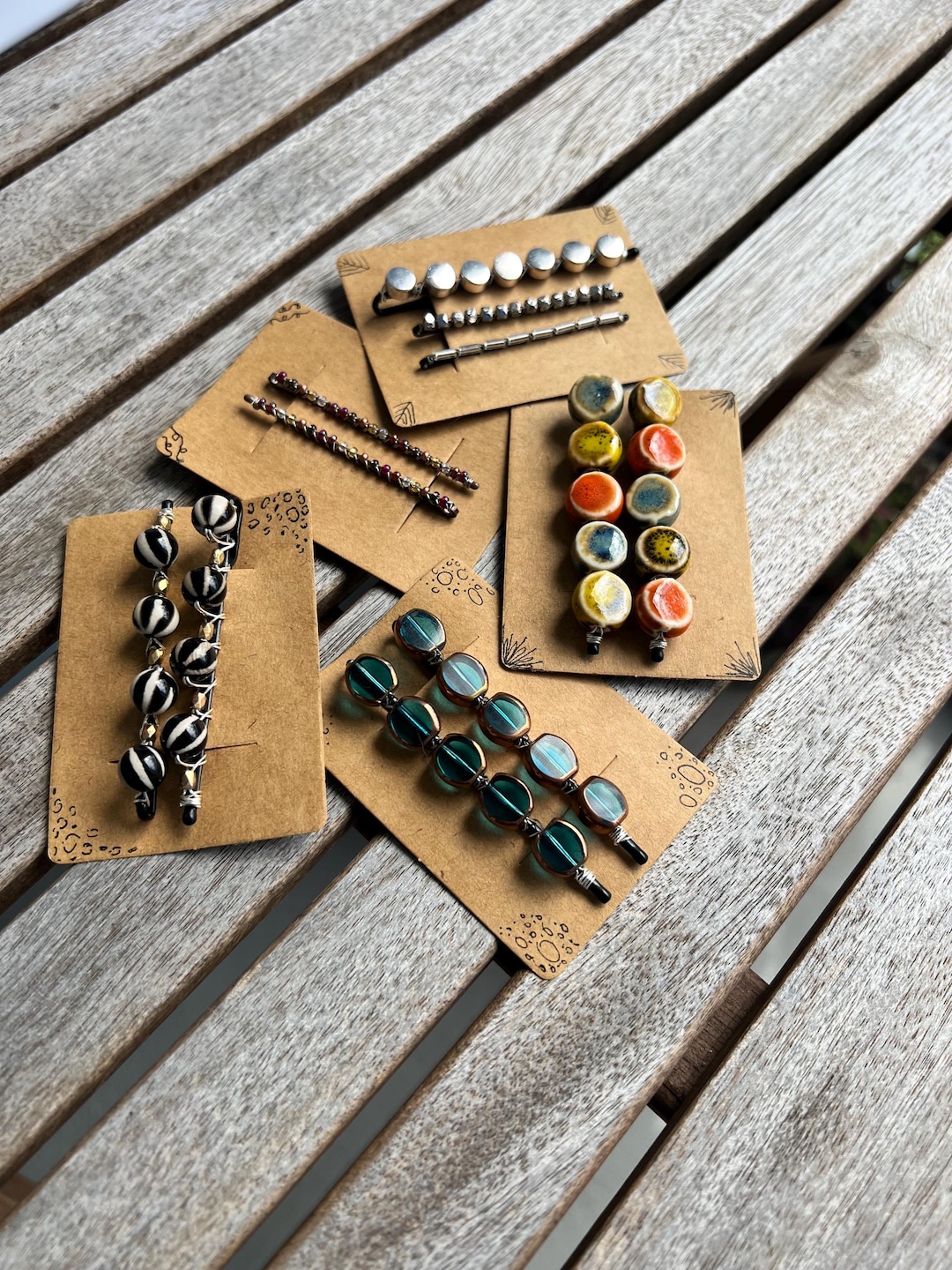 New! Bohemian Style Hand Made Beaded Sets - Etsy