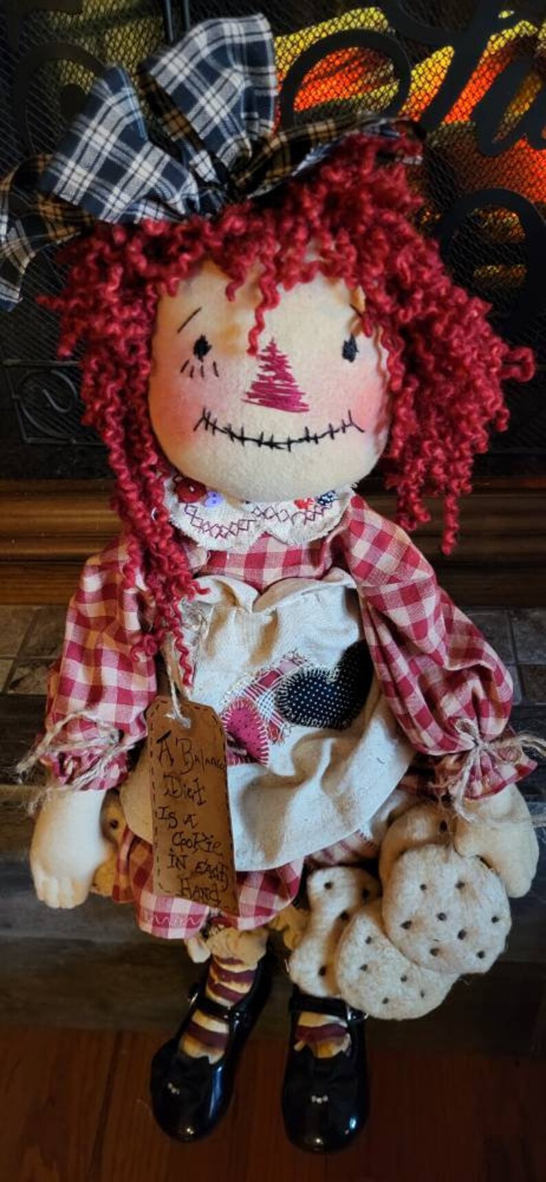 Handcrafted Primitive Doll - Etsy