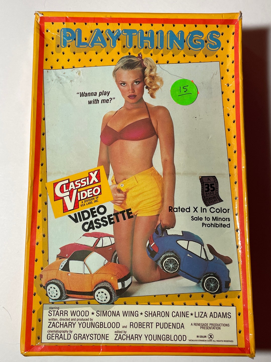 Classix Video playthings Adult VHS Tape 1982 Big Box - Etsy UK