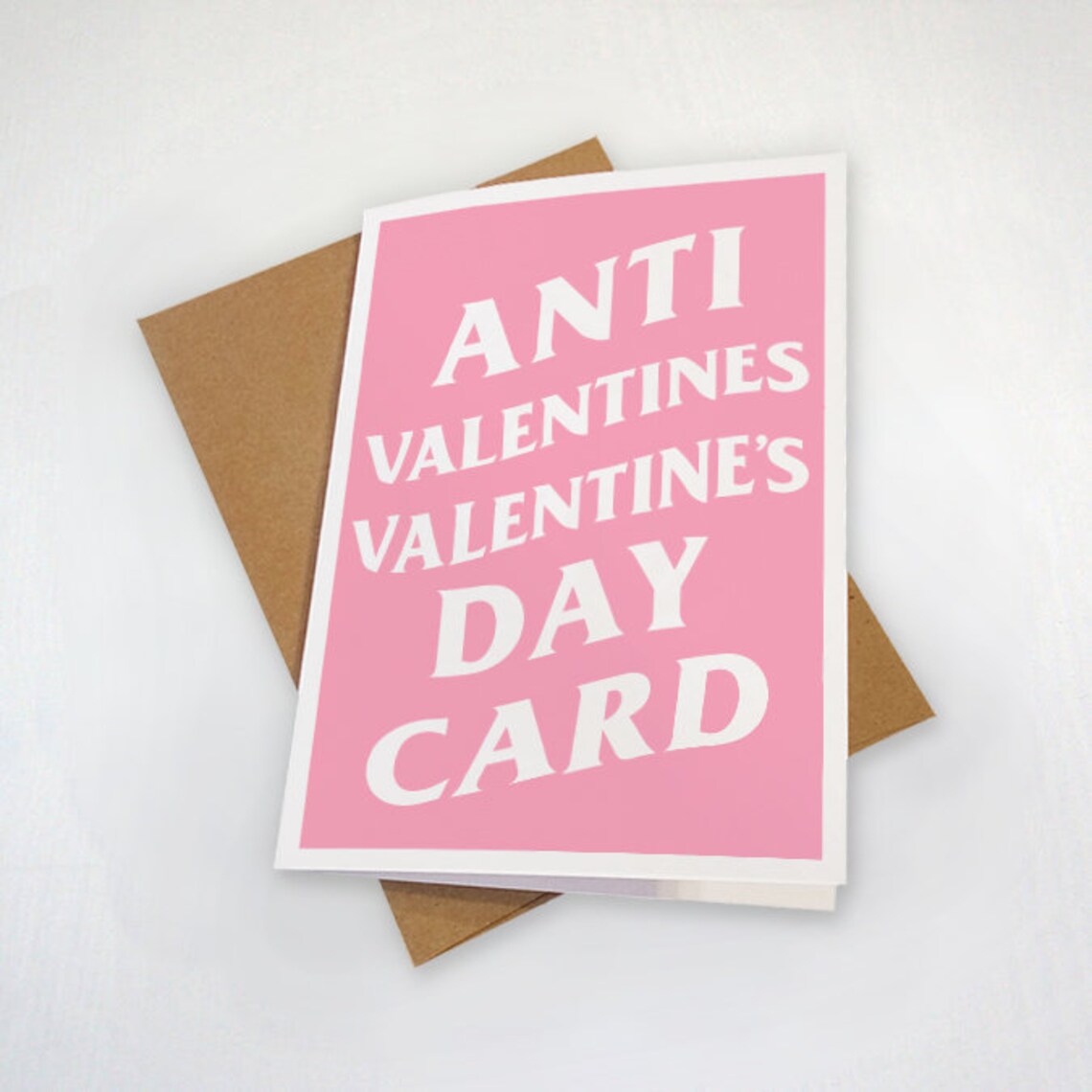 Anti Valentines Valentine's Day Card Funny - Etsy