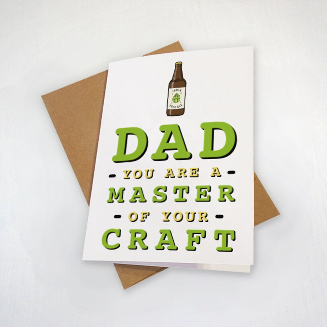 You Are A Master of Your Craft Craft Beer Dad Father's | Etsy