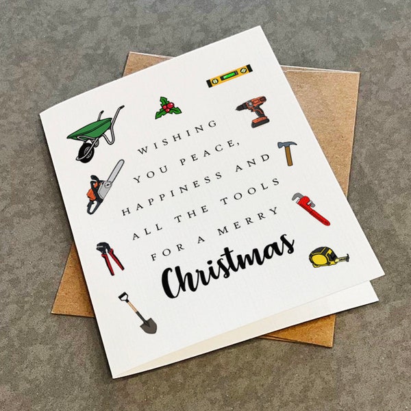 X Mas Card - Etsy