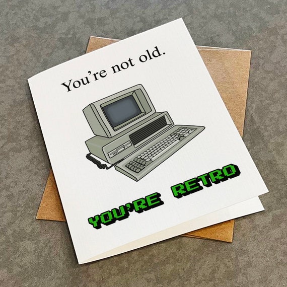 Computer Birthday Card