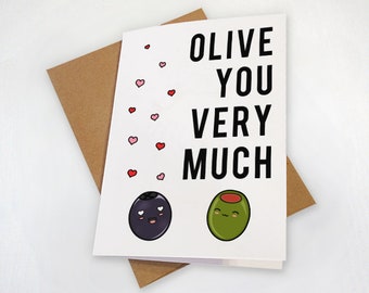 Funny Olive Pun - Etsy