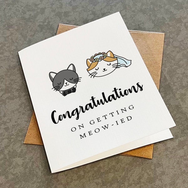 Wedding Congratulations Card Personalised Funny - Etsy