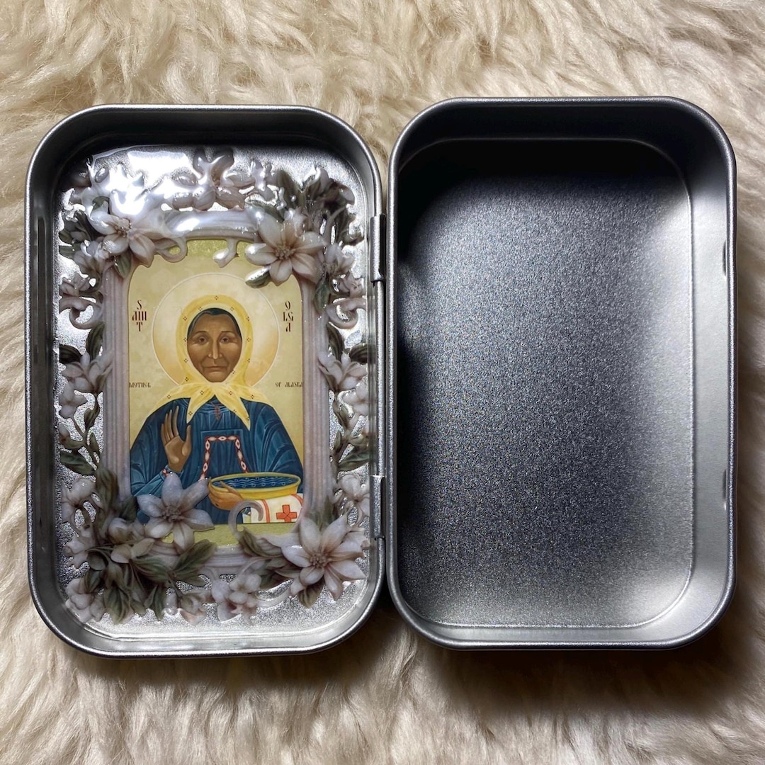 Custom Orthodox Pocket Shrine Box: Any Single Icon You Want - Etsy