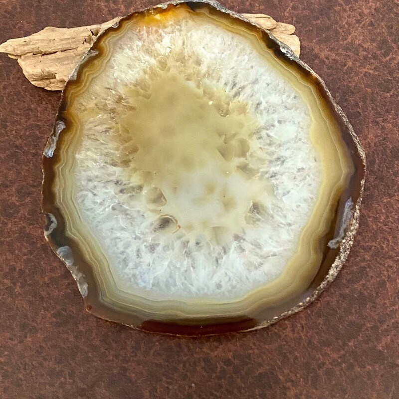 Brazilian Agate Slice - Etsy