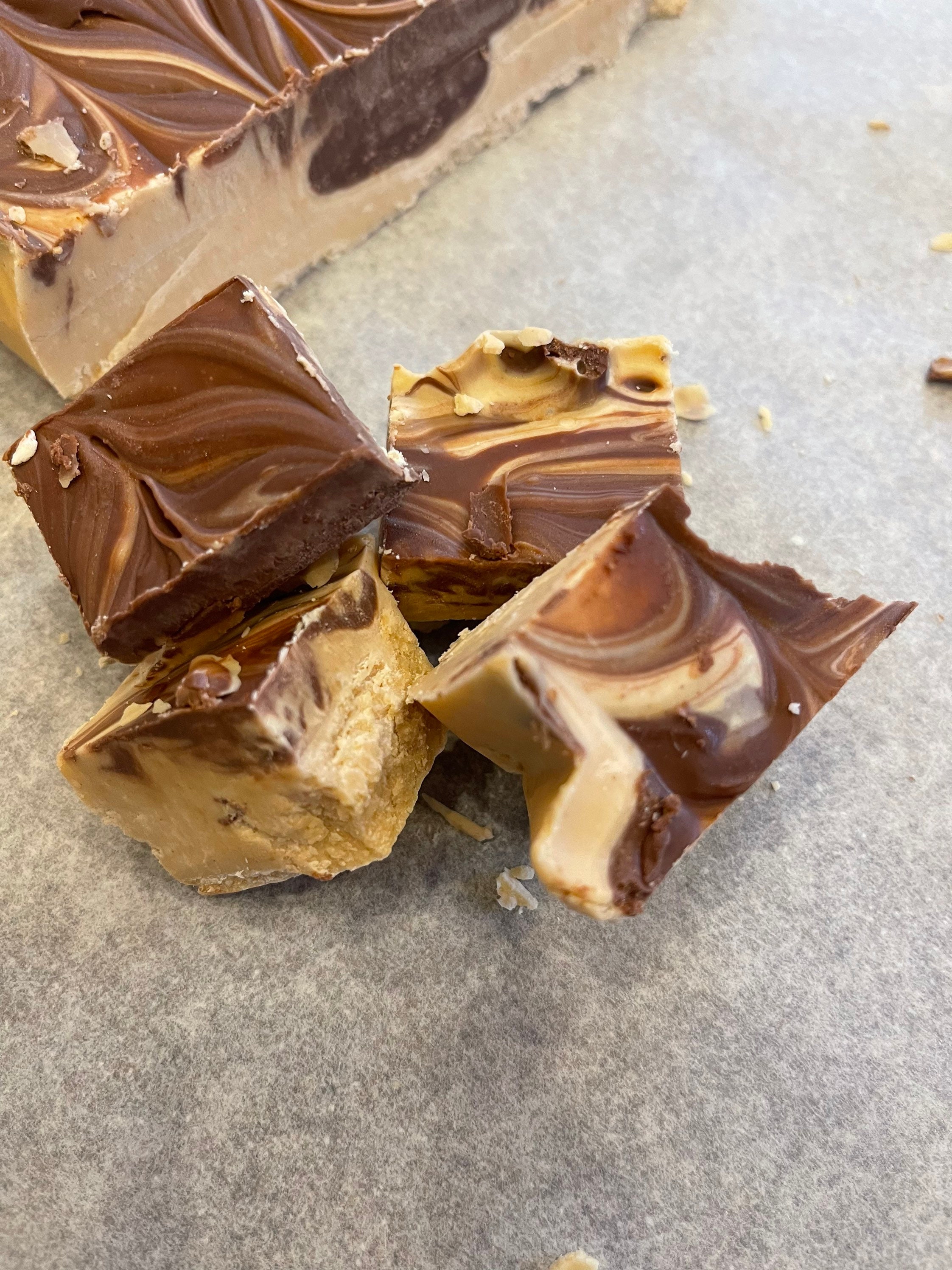 Delicious Chocolate Peanut Butter Tiger Fudge - Etsy