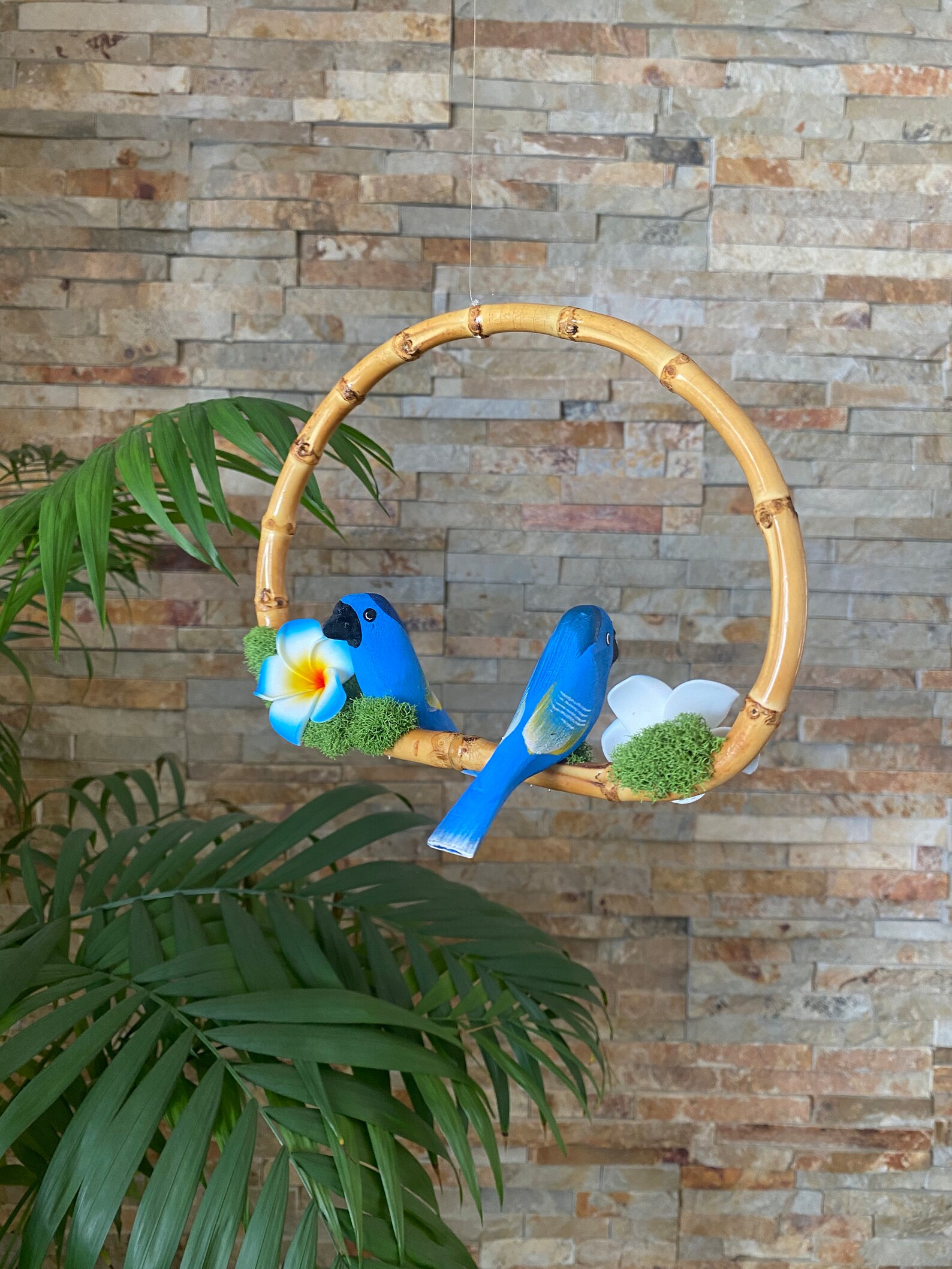 Tropical Bird Garden Decor Tropical Decor Tiki Bar Decor - Etsy