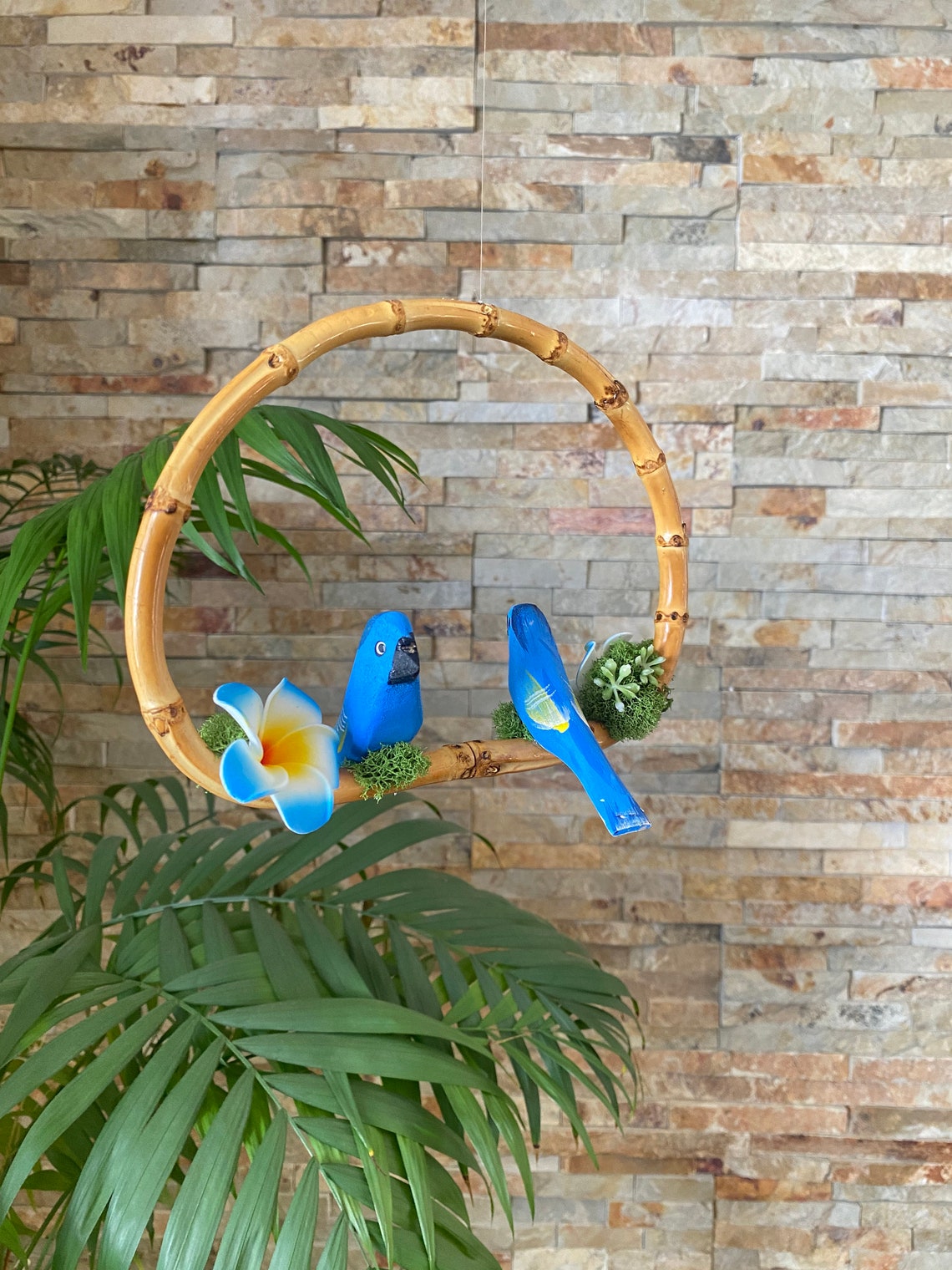 Tropical Bird Garden Decor Tropical Decor Tiki Bar Decor - Etsy