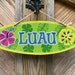 Luau Plaque, Tiki Bar Sign, Kids Room Decor, Beach House Decor - Etsy