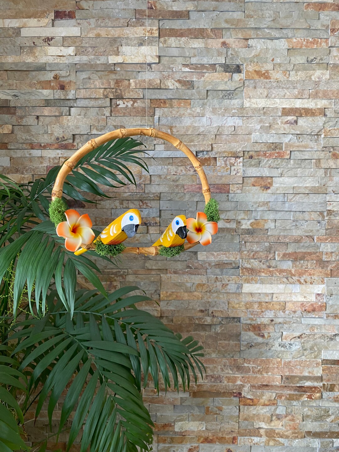 Parrot Decor, Tiki Bar Decor , Garden Decoration, Tropical Decor ...