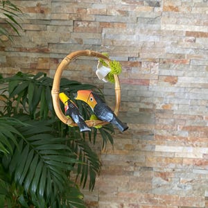 Toucan, Jungle Nursery Decor - Tiki Bar, Garden Decoration, Tropical ...
