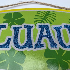 Luau Plaque, Tiki Bar Sign, Kids Room Decor, Beach House Decor - Etsy