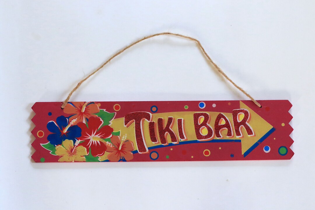 Tiki Bar Sign, Kids Room Decor, Beach House Decor, Tiki Hut Decor,pool ...