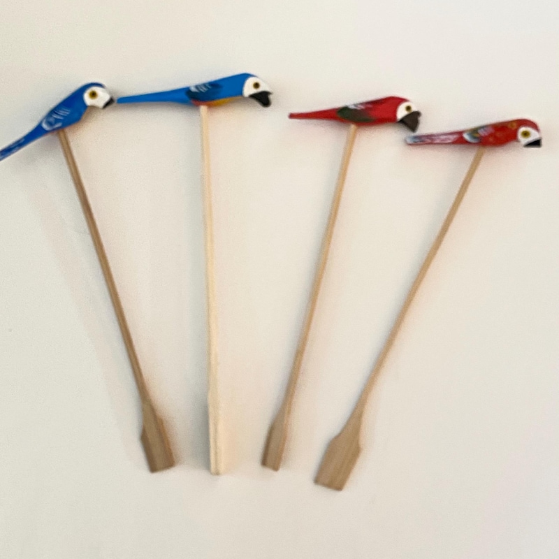 Tiki Swizzle Sticks - Etsy