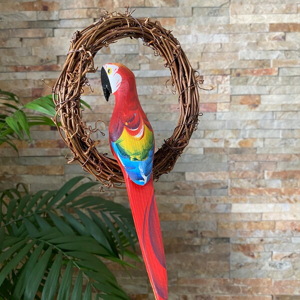 Parrot Outdoor Decor - Etsy