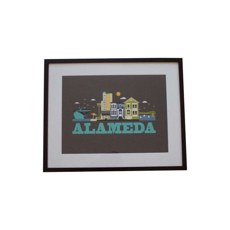 12 X 18 Poster Print Alameda City Living Design - Etsy
