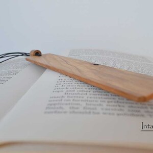 Handmade Olive Wood Bookmark Ecofriendly - Etsy