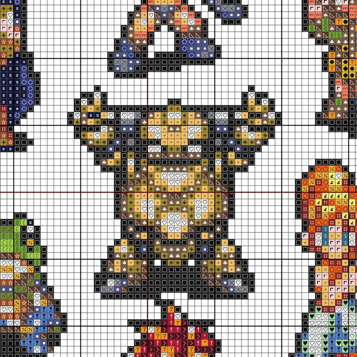 Chrono Trigger : Cross Stitch Pattern for Beginner - Etsy