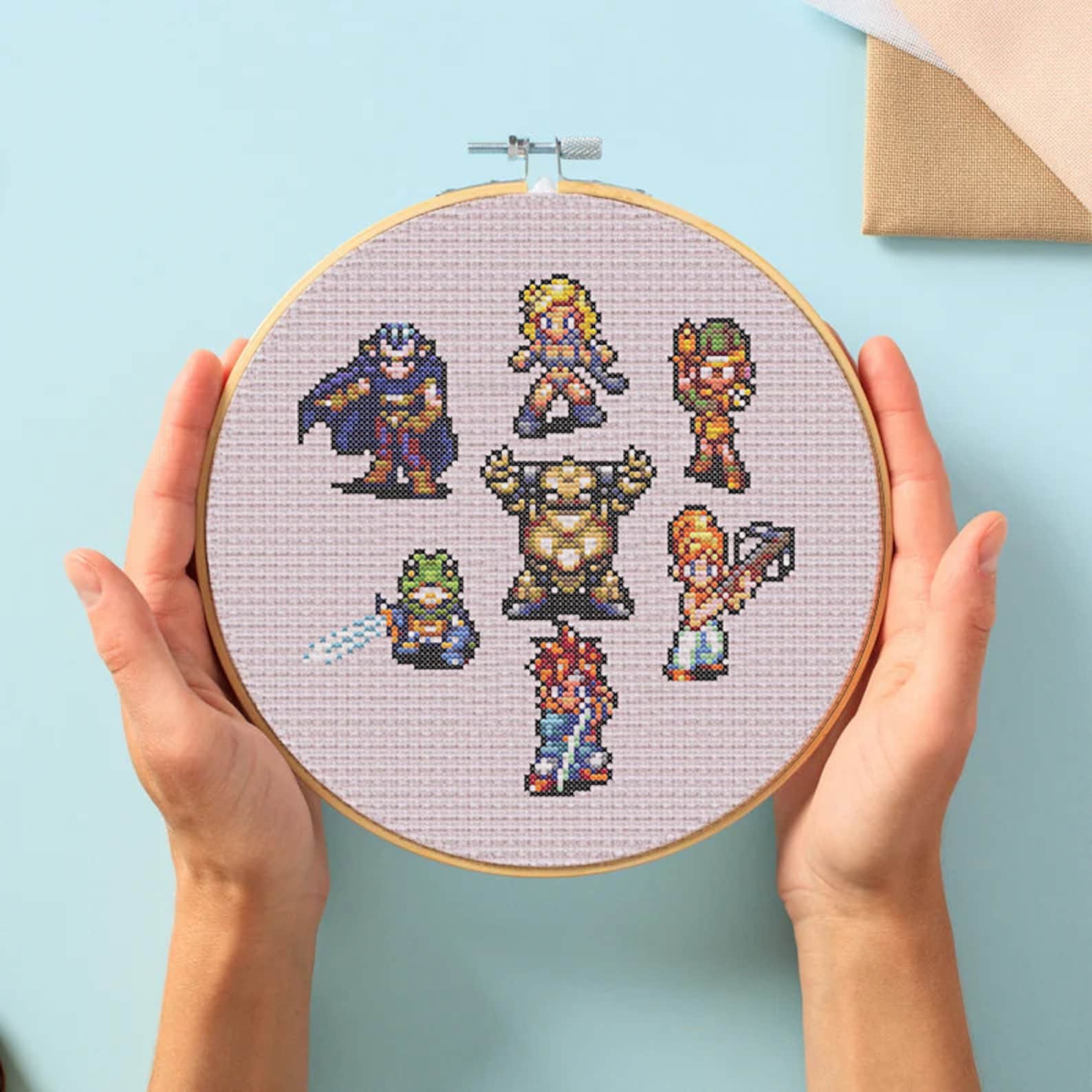 Chrono Trigger : Cross Stitch Pattern for Beginner - Etsy