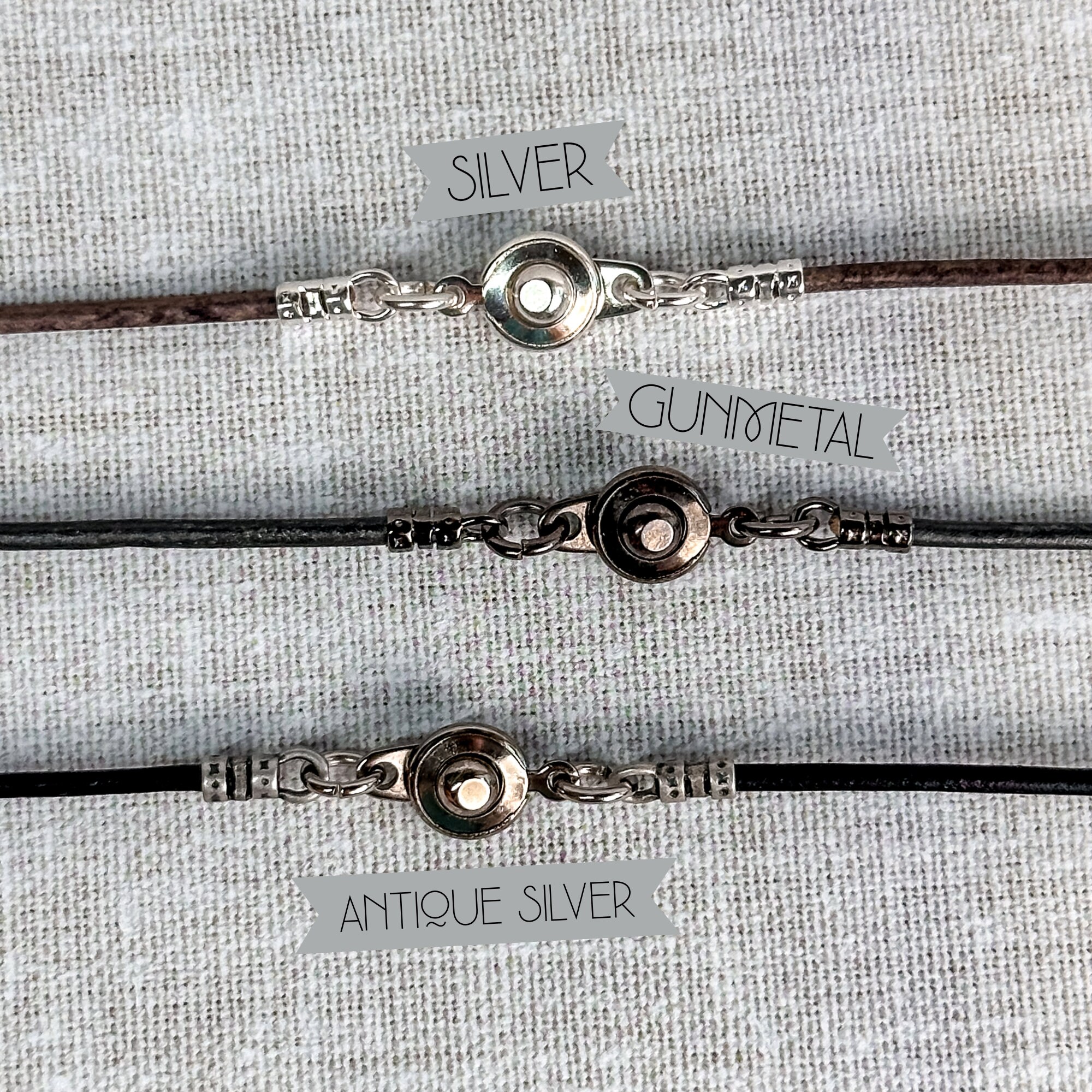 Leather Cord Sterling Silver 2mm Genuine Necklace With S-Hook Clasp ...