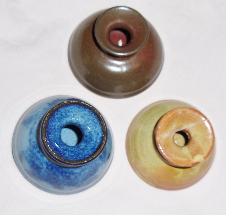 Handmade Pottery Inkwell With 2 Handcut Feather Quills Dip - Etsy